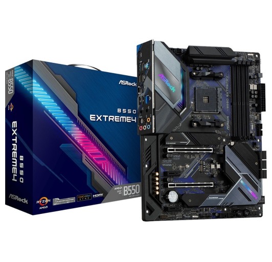 ASRock B550 Extreme4 B550 Chipset - Socket AM4 - ATX